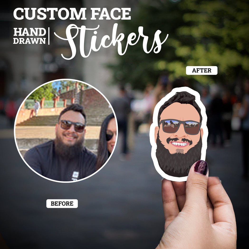 Custom Stickers of My Face| logogals